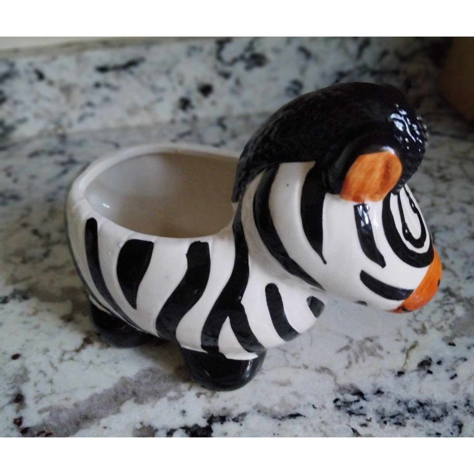 Zebra Garden Planter Outdoor Decor Garden Decor Plants Zebra Gardening ...