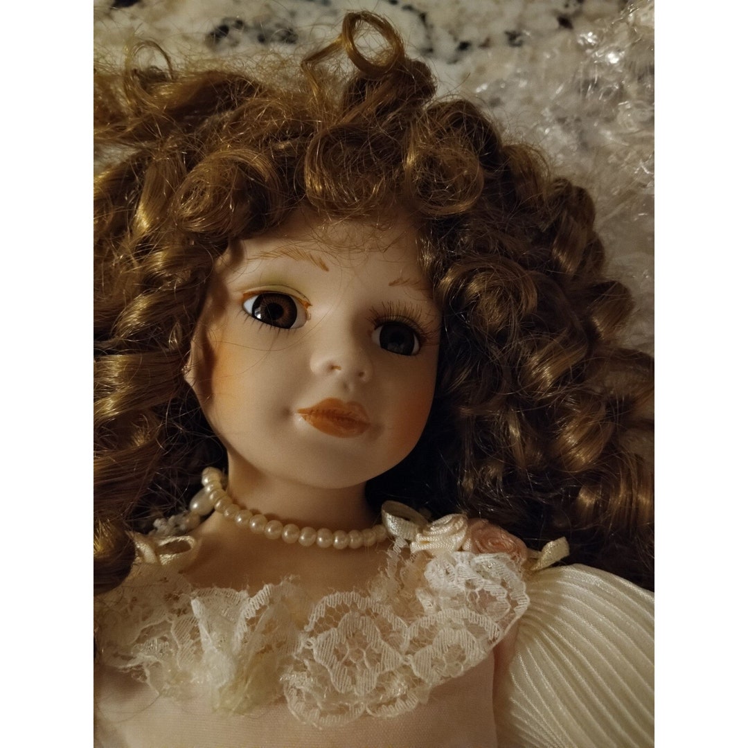 Southern Belle Porcelain Doll the Emerald Doll Collection - Etsy