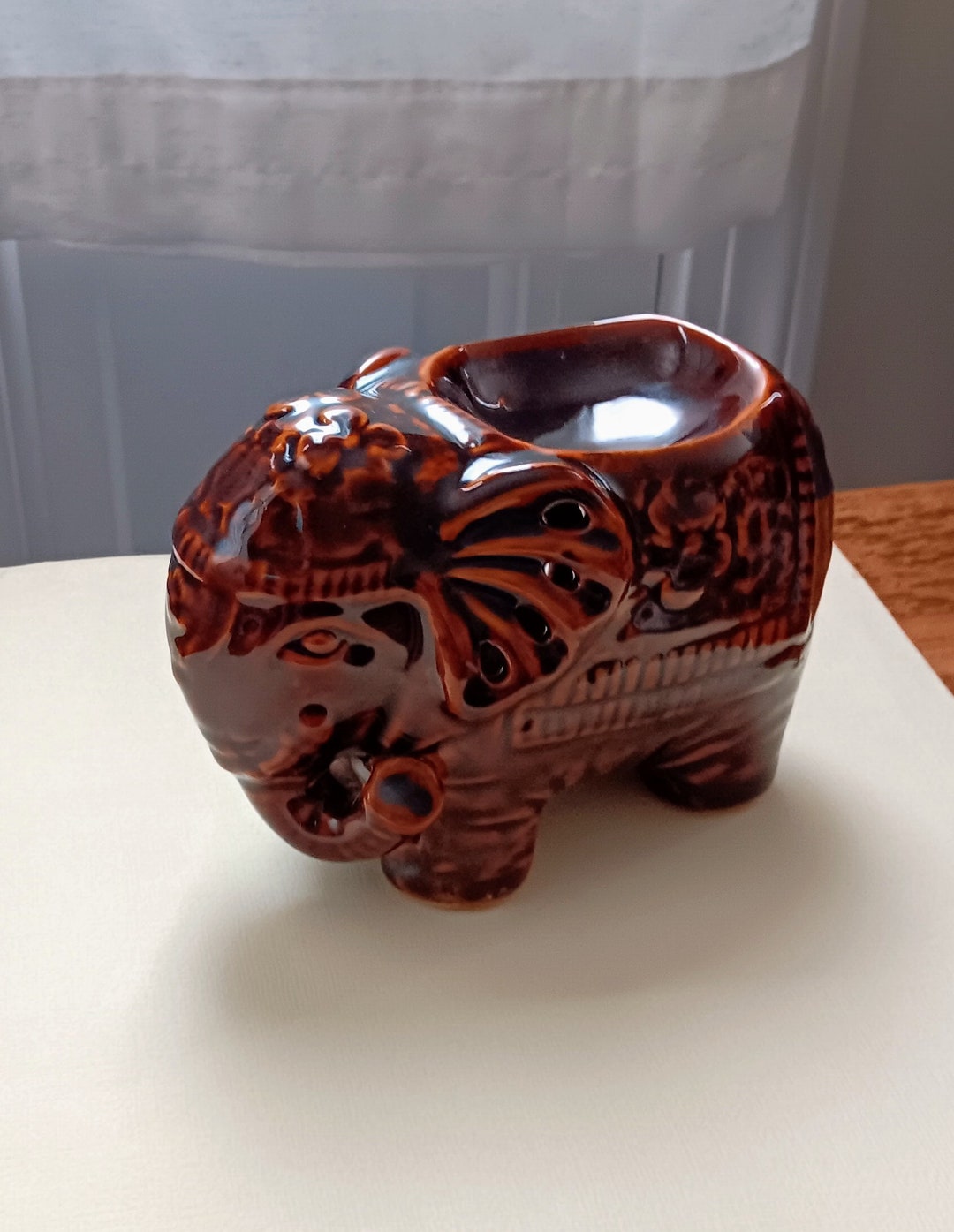Ceramic Elephant Wax Warmer Simmer Pots - Elephant Wax Warmer ...