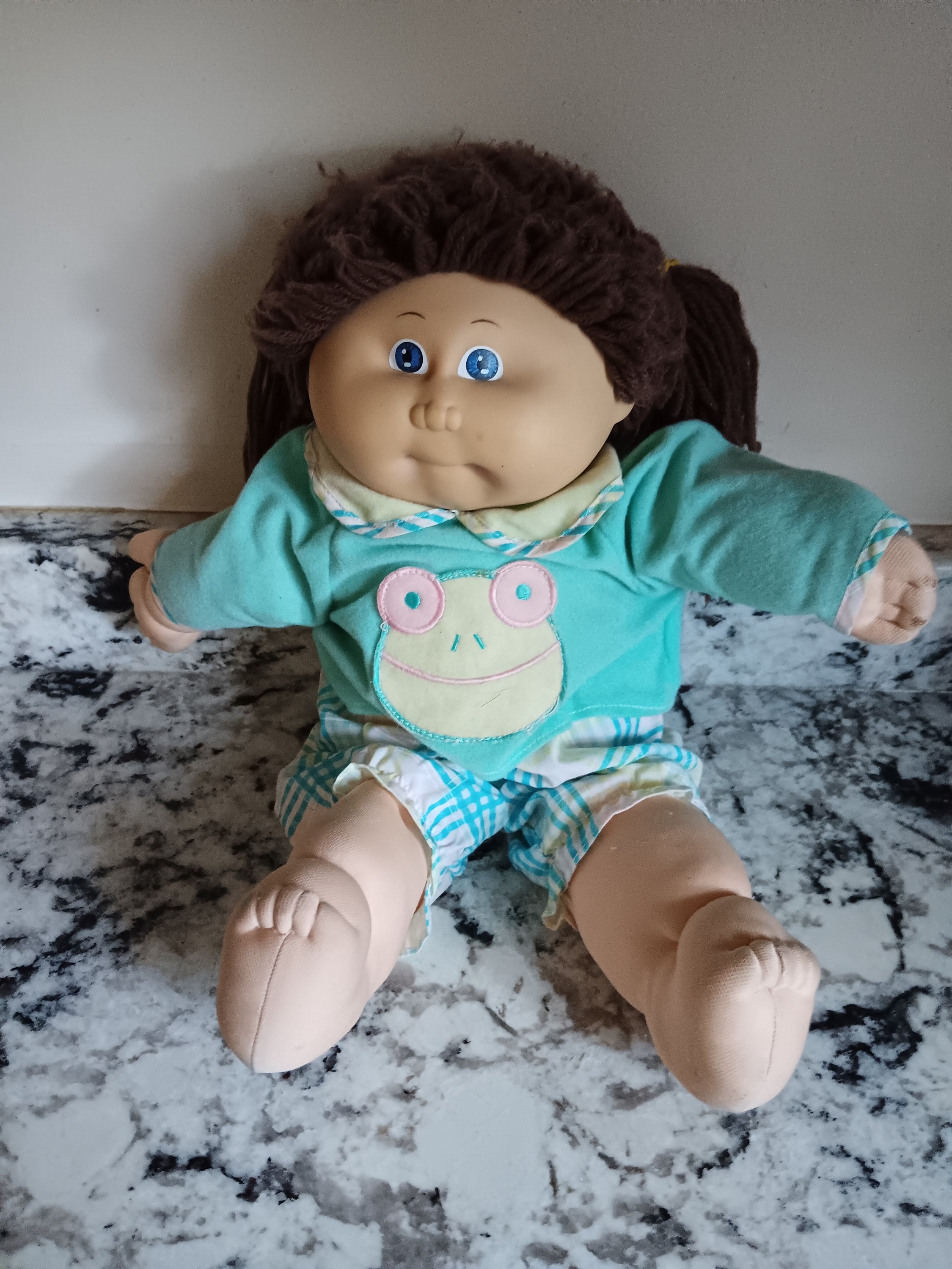 Vintage Cabbage Patch Doll - Cabbage Patch Doll - 1978/1982 - Cabbage Patch Kids - Brunette ...