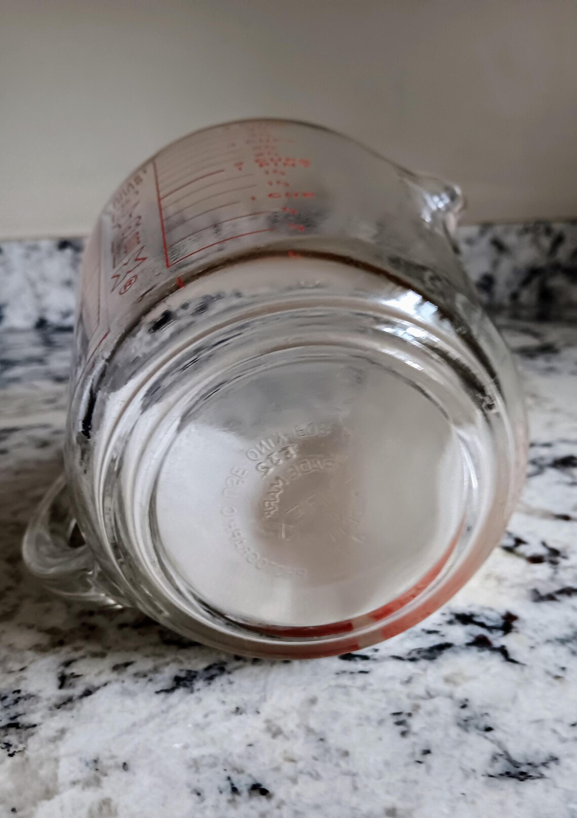 Vintage Pyrex Glass Measuring Cup D Handle 4 Cups 1 Quart 1 Liter - Etsy