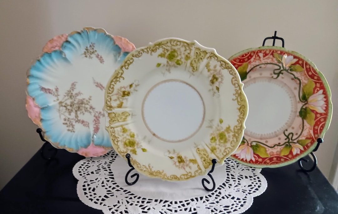 China Plates Rare/unique China Plates - Estate Sale China Plates ...