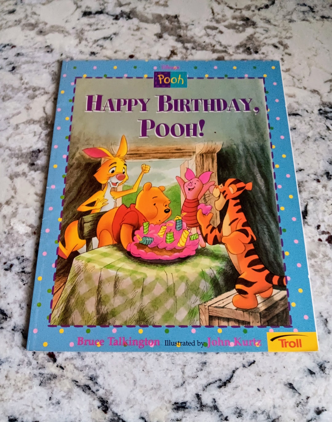 Children's Books - Disney Happy Birthday Pooh! - Bruce Talkington ...