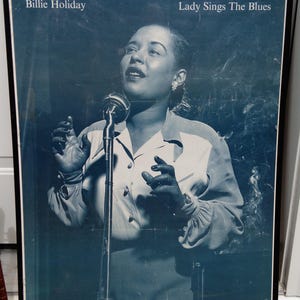 Billie Holiday Poster 34 X 24 lady Day Poster Vintage Posters Music ...