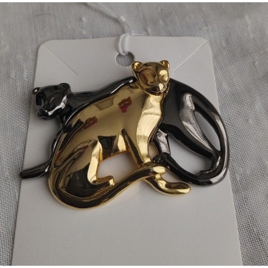 Vintage Brooch Pin Liz Claiborne Panthers Pin Pins and Brooches Women's Accessories Women's ...
