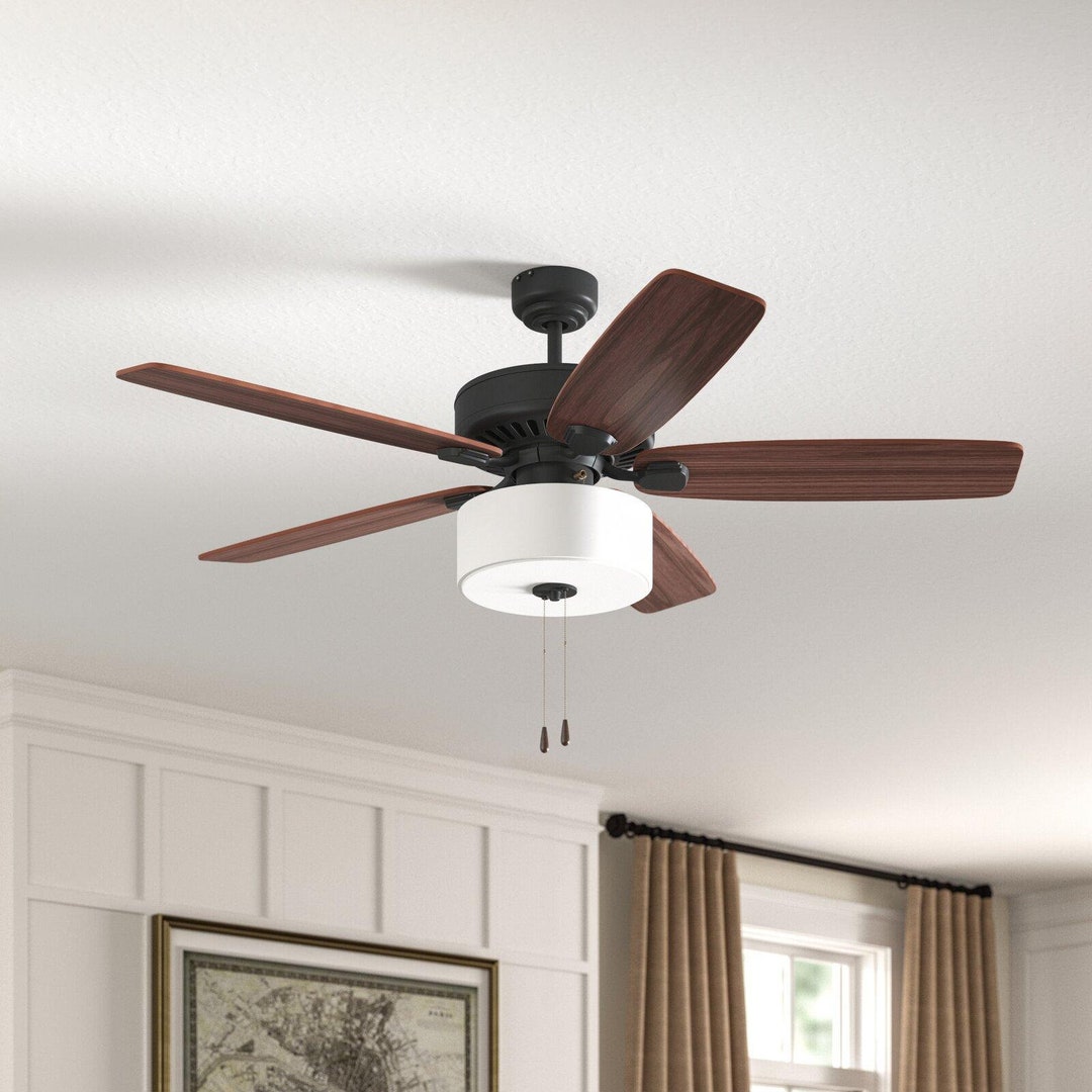 52 Ceiling Fan With Led Light Traditional Ceiling Fans - Etsy