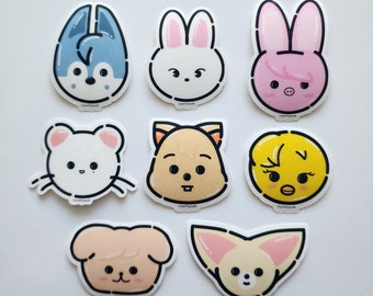 Clownzoo Vinyl Stickers STRAY KIDS SKZOO - Etsy