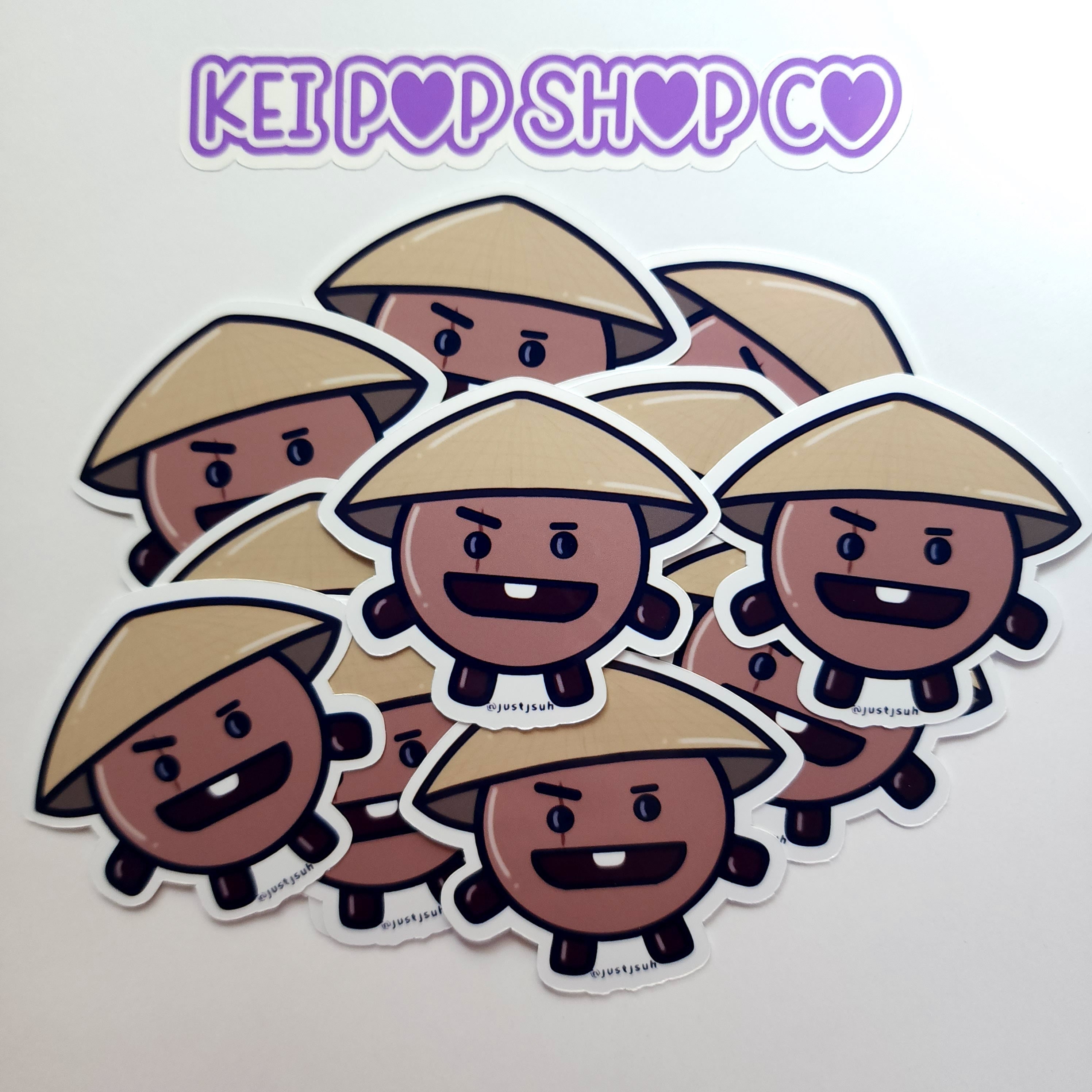 BT21 Daechwita Shooky Sticker - Etsy Canada