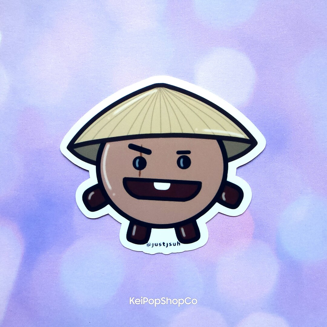 BT21 Daechwita Shooky Sticker - Etsy