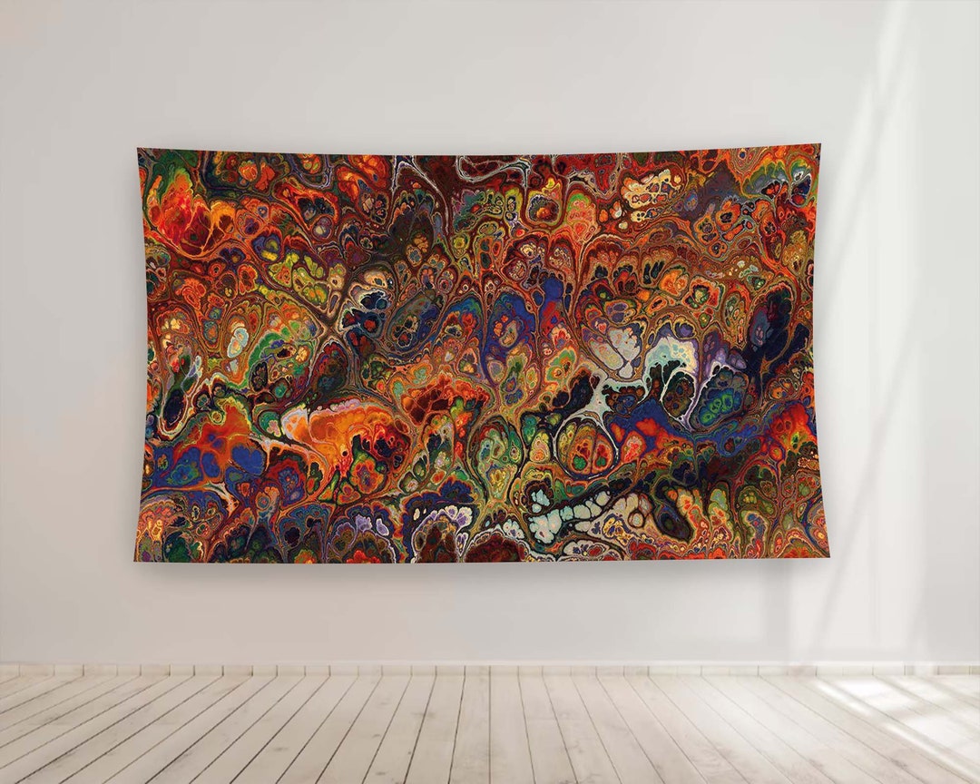 Tapestry Wall Hanging, Art Hand Woven, Home Living Room, Bedroom ...