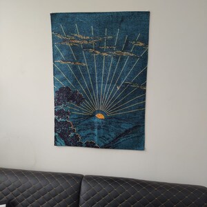 Sun Tapestry,tapestry Wall Hanging, Art Hand Woven, Home Living Room ...