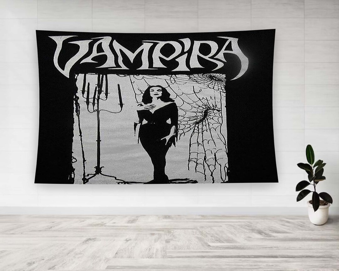 Art Tapestry, Black Tapestry, Vampire Tapestry, Minimalist Tapestry ...