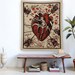 Pieta Occulta Gothic Fine Art Print, Tempered Glass Wall Art, Bedroom ...