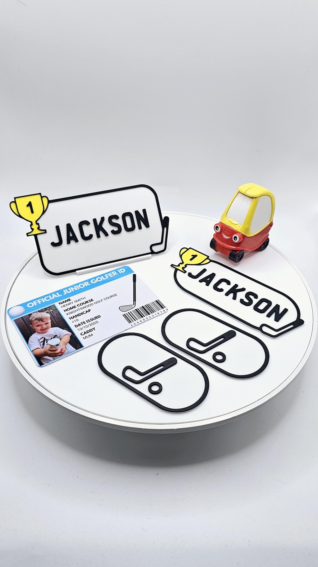 Little Tikes Number Plate, Golf Cart, Cosy Coupe, Ride On, Children's ...