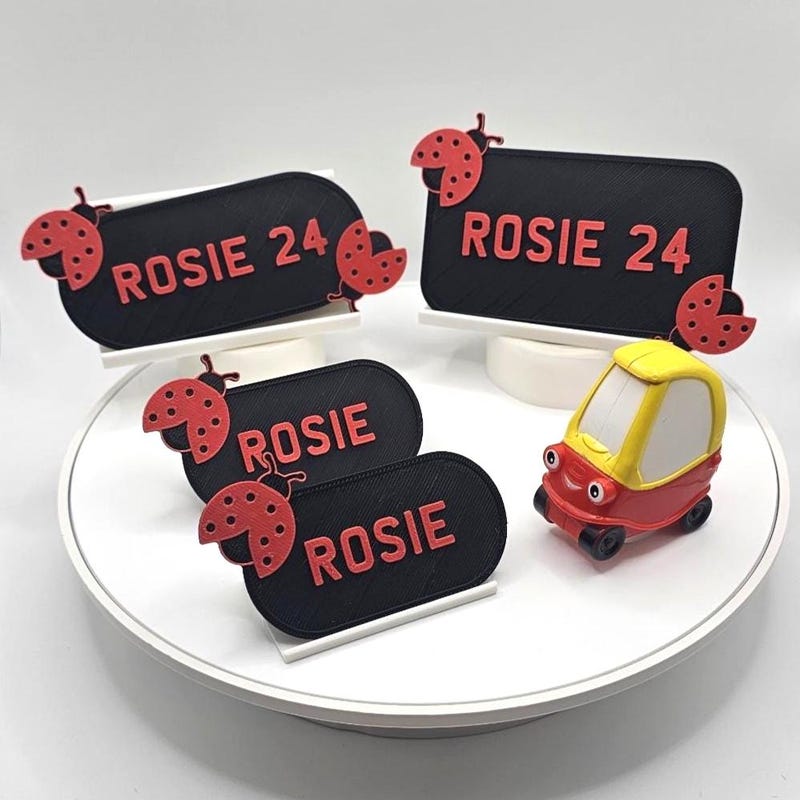 Car License Plate Book - Etsy UK