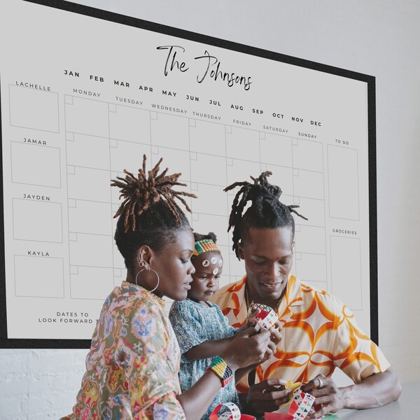Wall Planner - Etsy