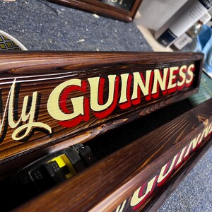 Guinness Hand Lettered Wooden Sign . - Etsy