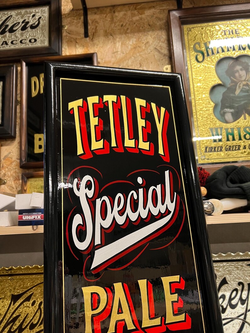 Tetley Ale , Hand Lettered Wooden Pub/bar/mancave Sign. - Etsy