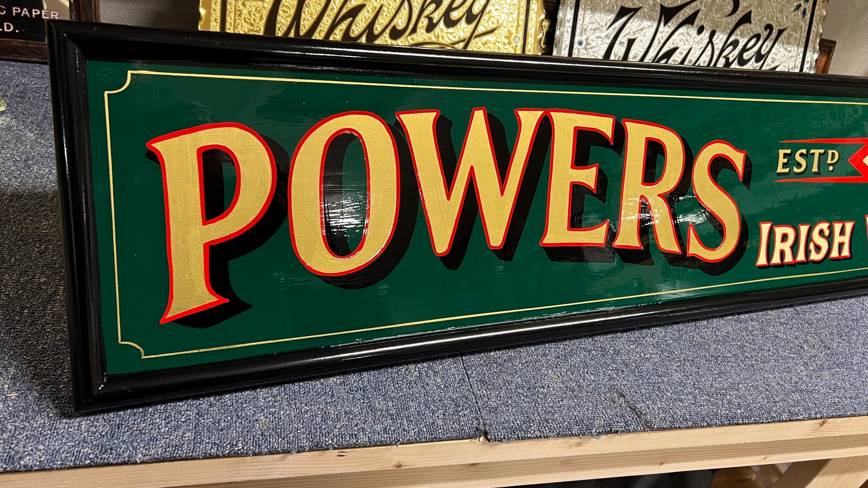 Vintage Style Hand Lettered Irish Whiskey Wooden Sign. - Etsy