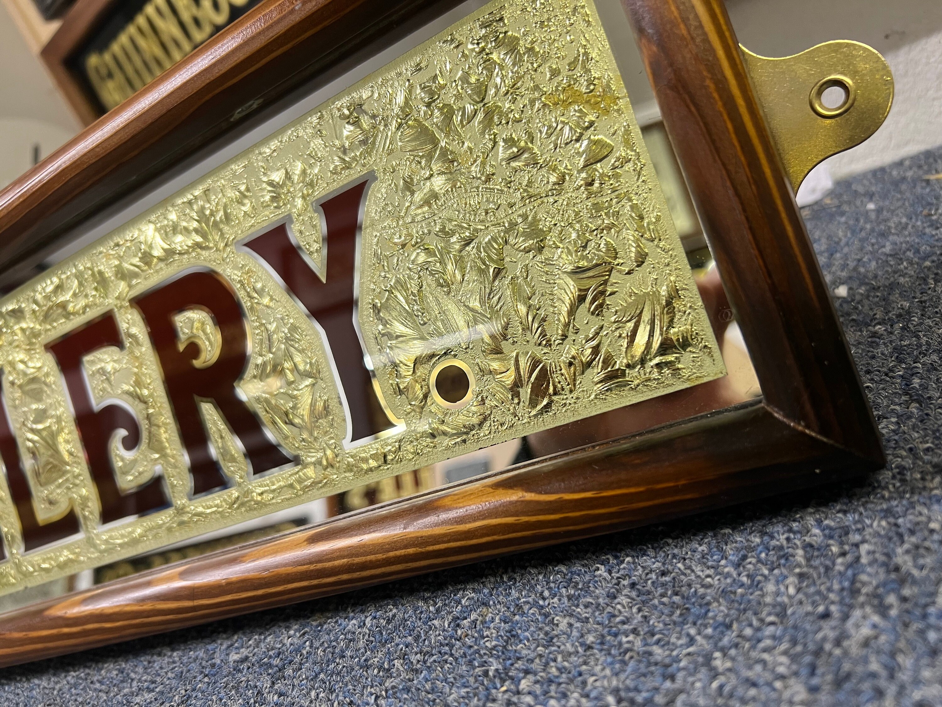 Nuns Island Distillery , Reverse Painted , Goldleaf Irish Pub , Bar ...