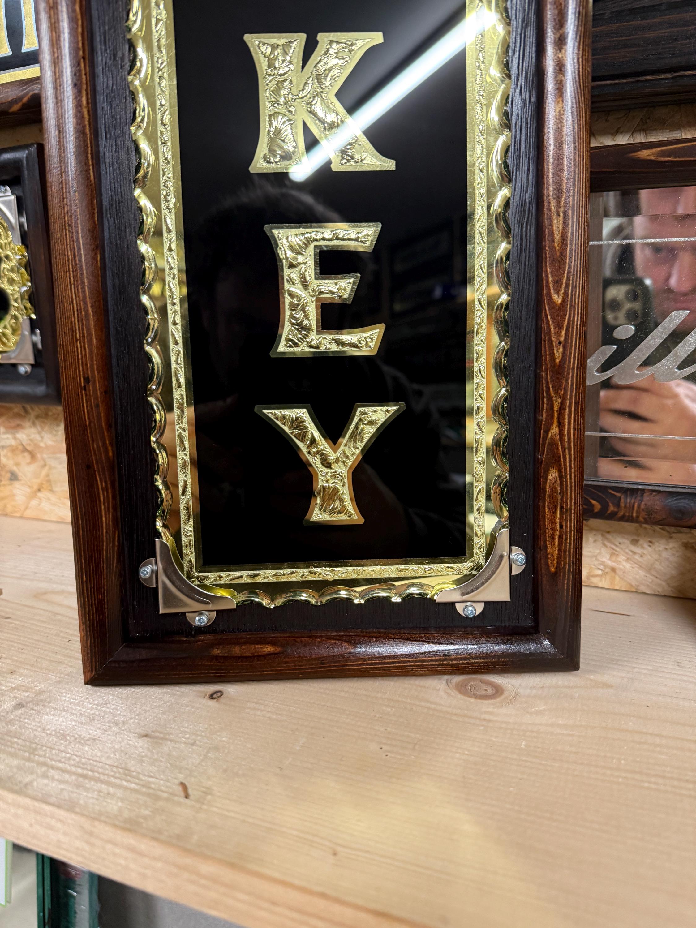 Whiskey , Glue Chipped Reverse Painted Vintage Style Glass Sign. - Etsy