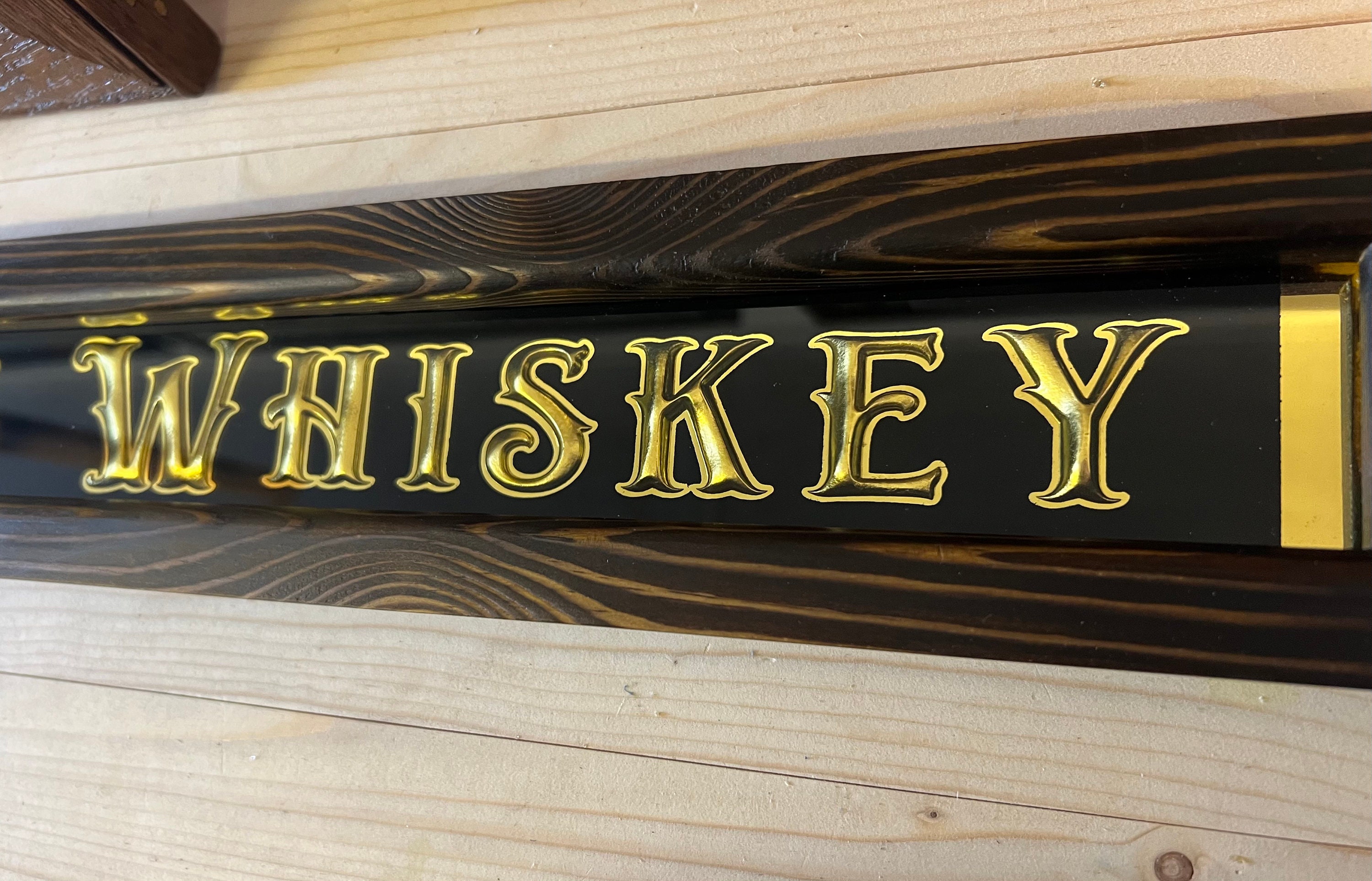 Bushmills Whiskey Gold Leaf Pub Mirror - Etsy