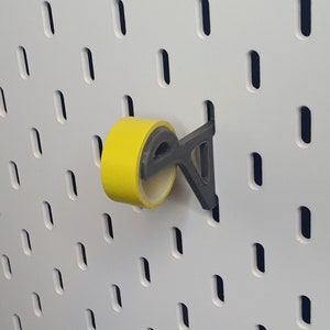 Tape Rack /ribbon Holder SKADIS Pegboard | Thread, Yarn, Ribbon Rack ...