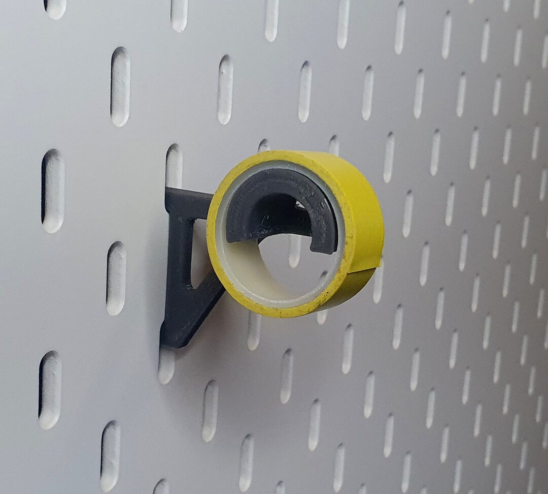 Tape Rack /ribbon Holder SKADIS Pegboard | Thread, Yarn, Ribbon Rack ...