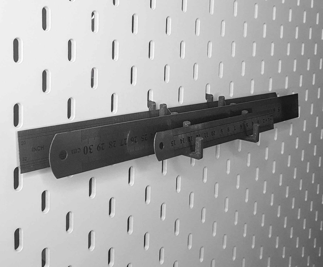 IKEA SKADIS Compatible, Ruler Racks, Ruler Storage. - Etsy