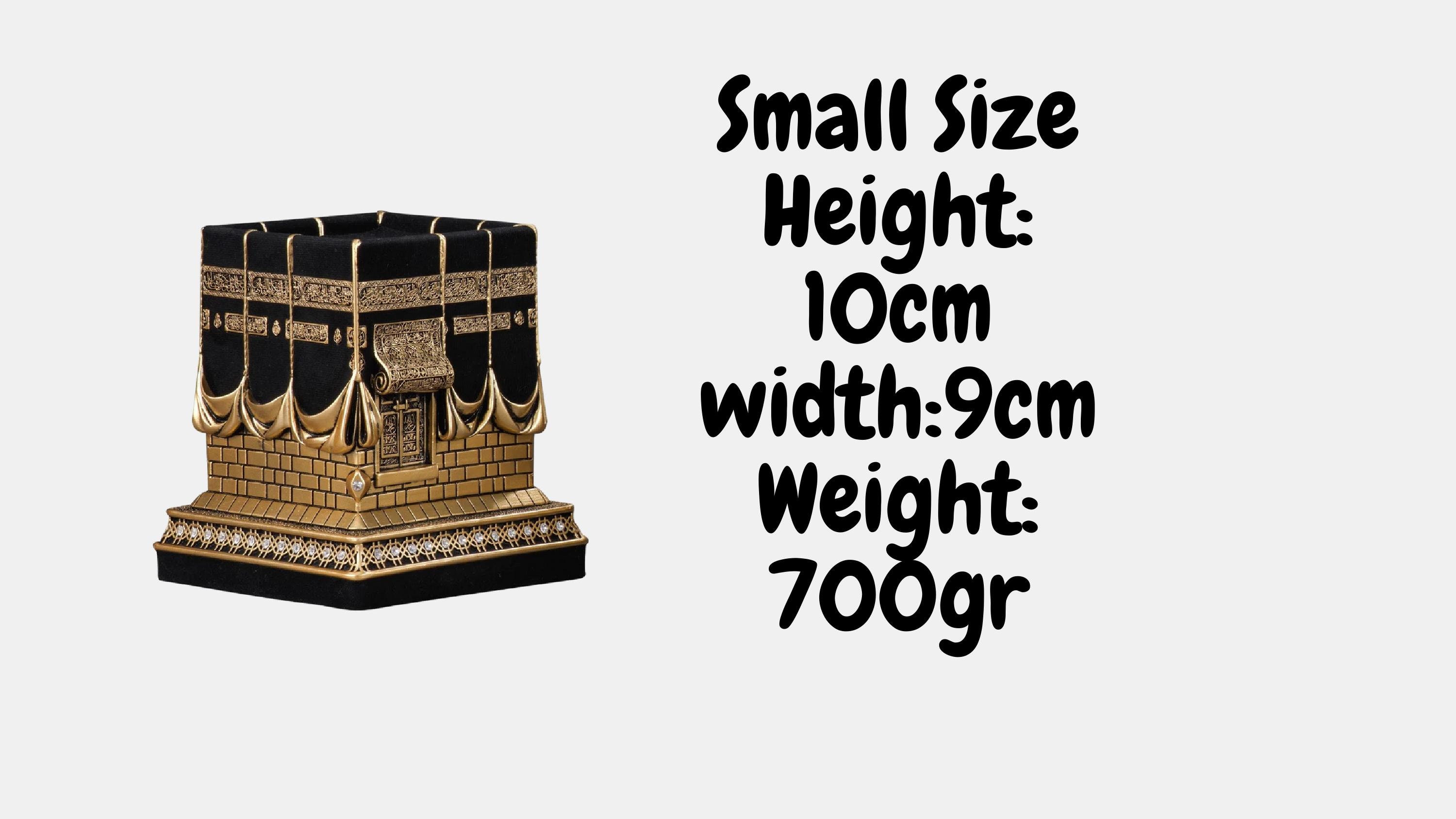 Kaaba Figurine,kaaba Biblo Decor and Ornament, Islamic Home Art , Gift ...