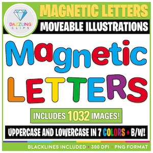 cursive magnetic letters