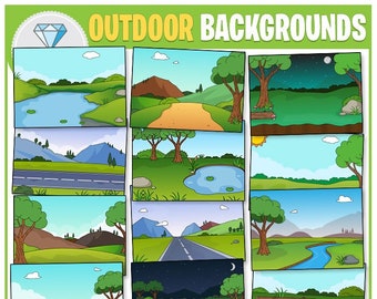 Rooms of the House Backgrounds Clip Art for Boom Cards Powerpoint and ...