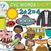 CVC Short U Clip Art - CVC Short Vowels Clip Art! - Clipart - Instant ...
