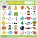 Compound Words Clip Art - Clipart - Instant Download - Educational ...