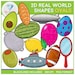 2D Shapes in Real Life Clipart Bundle (digital Download) - Etsy