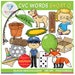 Short Vowel CVC Clipart Bundle - 186 Images! - Clipart - Instant ...