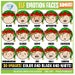 Elf Faces Clipart (emotions) - Clipart - Instant Download - Educational ...