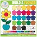 Build a Flower Clipart - Children's Activities - Cute Clipart - Instant ...