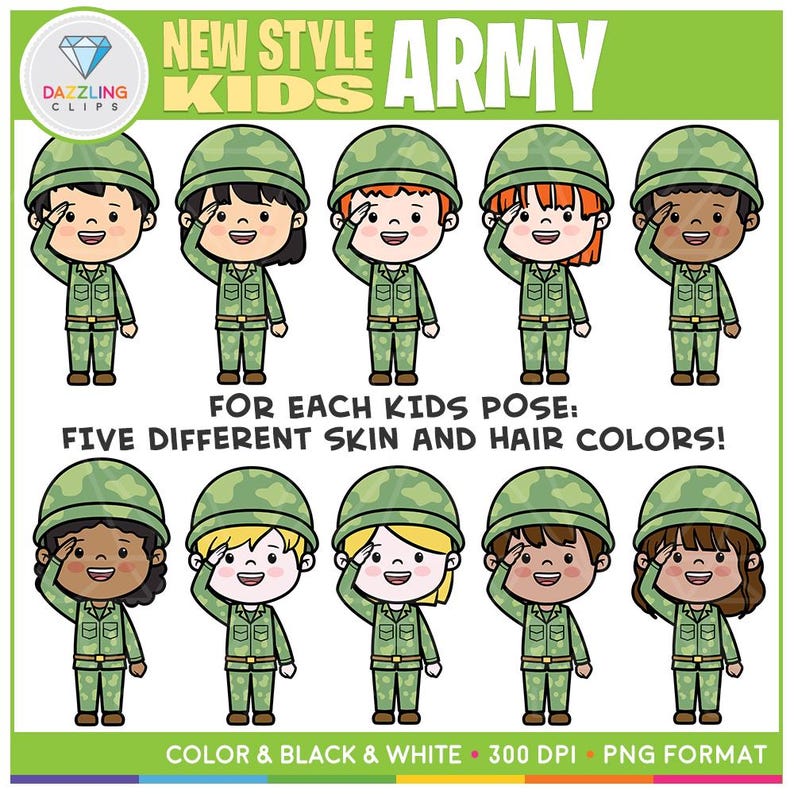 Chibi Style Community Helpers Army Clipart - 94 Illustrations ...