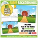 Farm Backgrounds Clip Art - for BOOM CARDS, Powerpoint and Slides ...