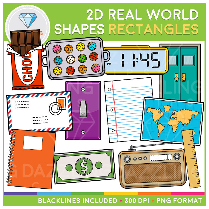2D Shapes in Real Life - SUPER MEGA Bundle! - 172 Images! - Real Life ...