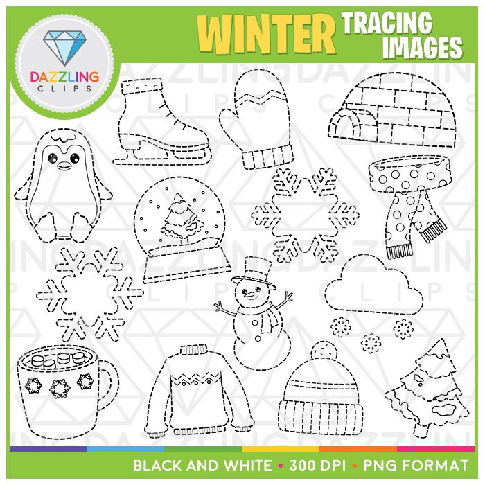 Imágenes prediseñadas de trazado de invierno Clipart de invierno ...