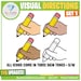 Visual Directions Clip Art (set 1) - Instant Download - Educational ...