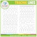 Tracing Lines Clip Art - Instant Download - Educational Clipart - Fine ...
