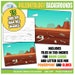 Paleontology Backgrounds Clip Art - for BOOM CARDS, Powerpoint and ...