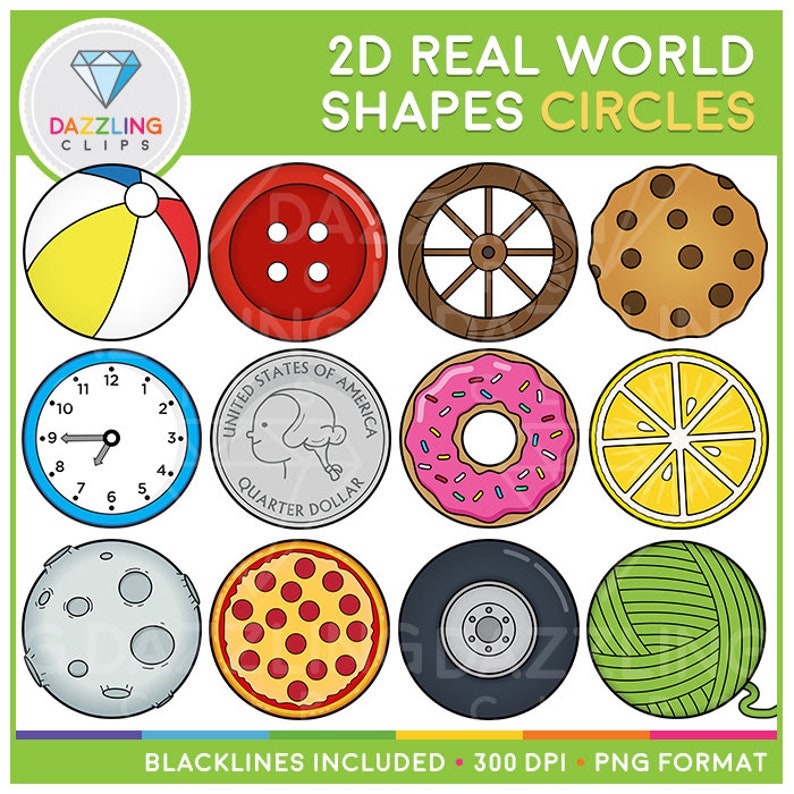 2D Shapes in Real Life - SUPER MEGA Bundle! - 172 Images! - Real Life ...