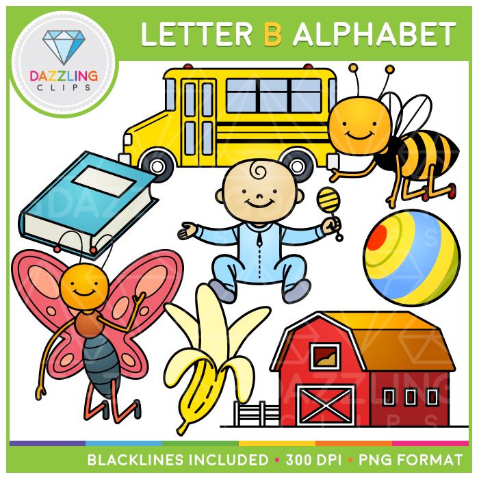 Alphabet Phonics Clip Art BUNDLE (beginning Sounds Clip Art) - Clipart ...