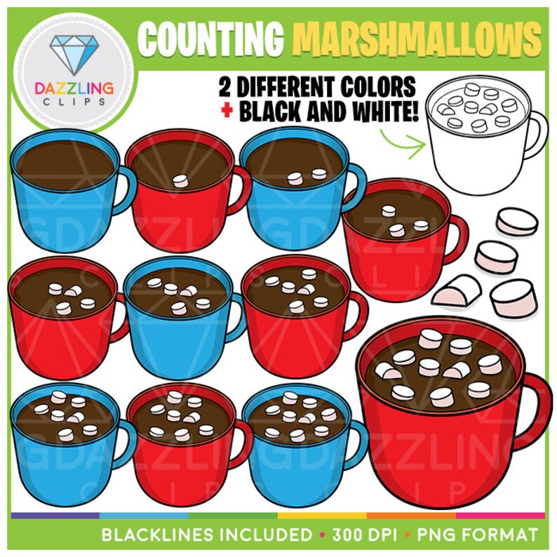 Winter Counting Clipart BUNDLE 129 Images Instant Download Winter ...