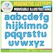 Moveable Magnetic Letters Clipart stripes 444 Images Instant Download ...