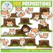 Fox Prepositions / Positional Word Clipart - Prepositions Clipart ...